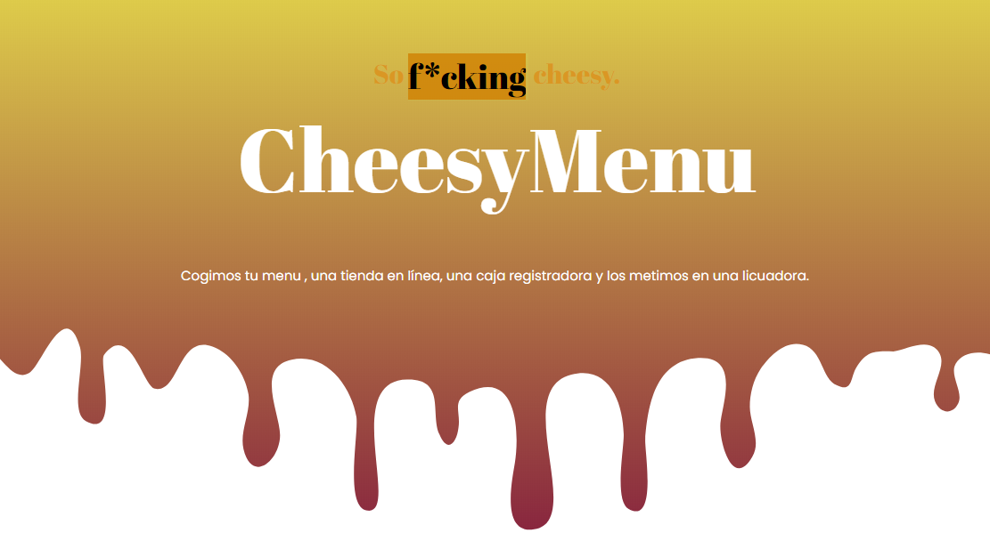 CheesyMenu